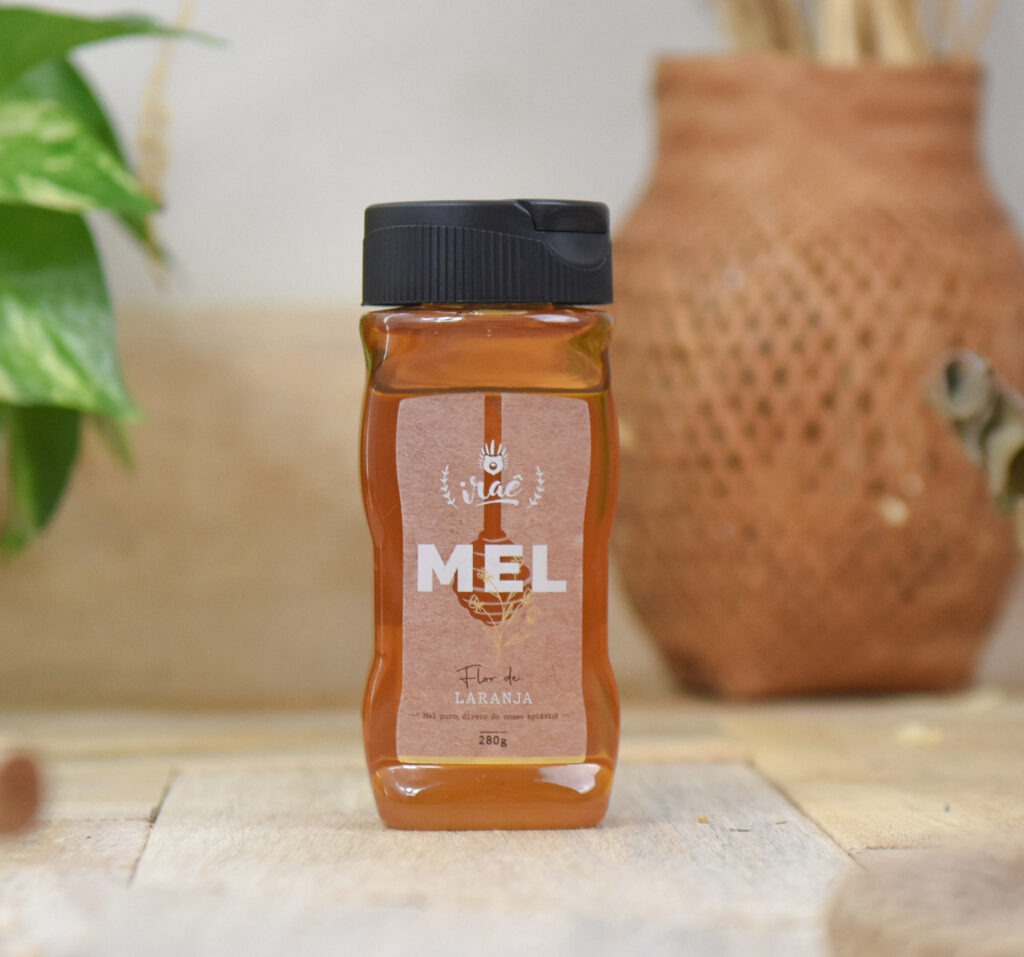 Mel Cru Bisnaga 280g - Florada Silvestre - Iraê Mel