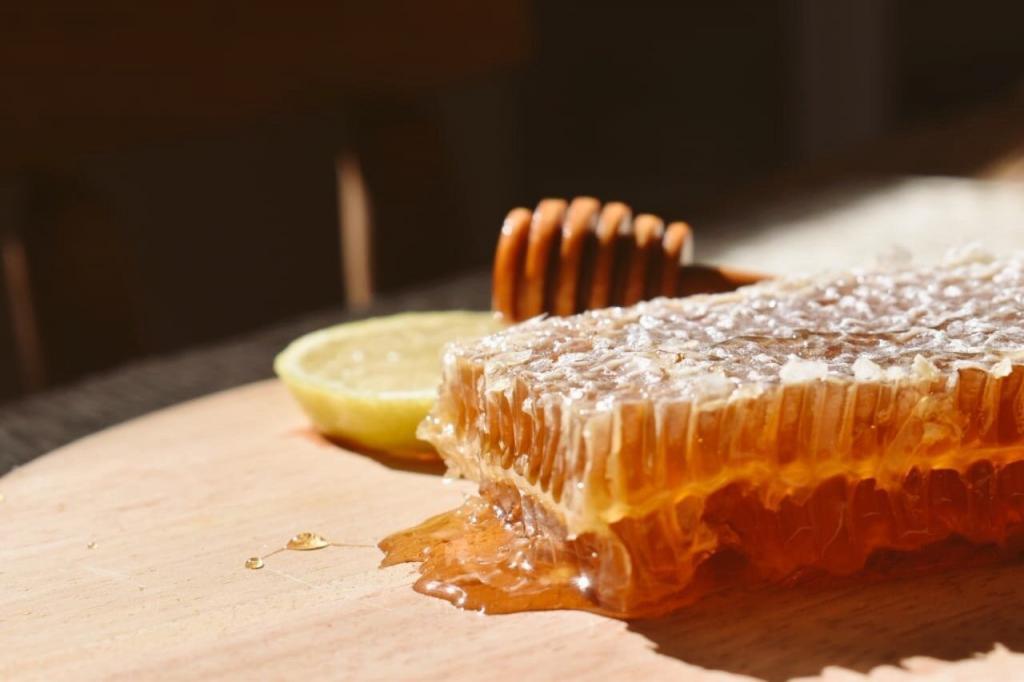 Favo de Mel: 500g. Direto no Quadro de Madeira Mel.com.br