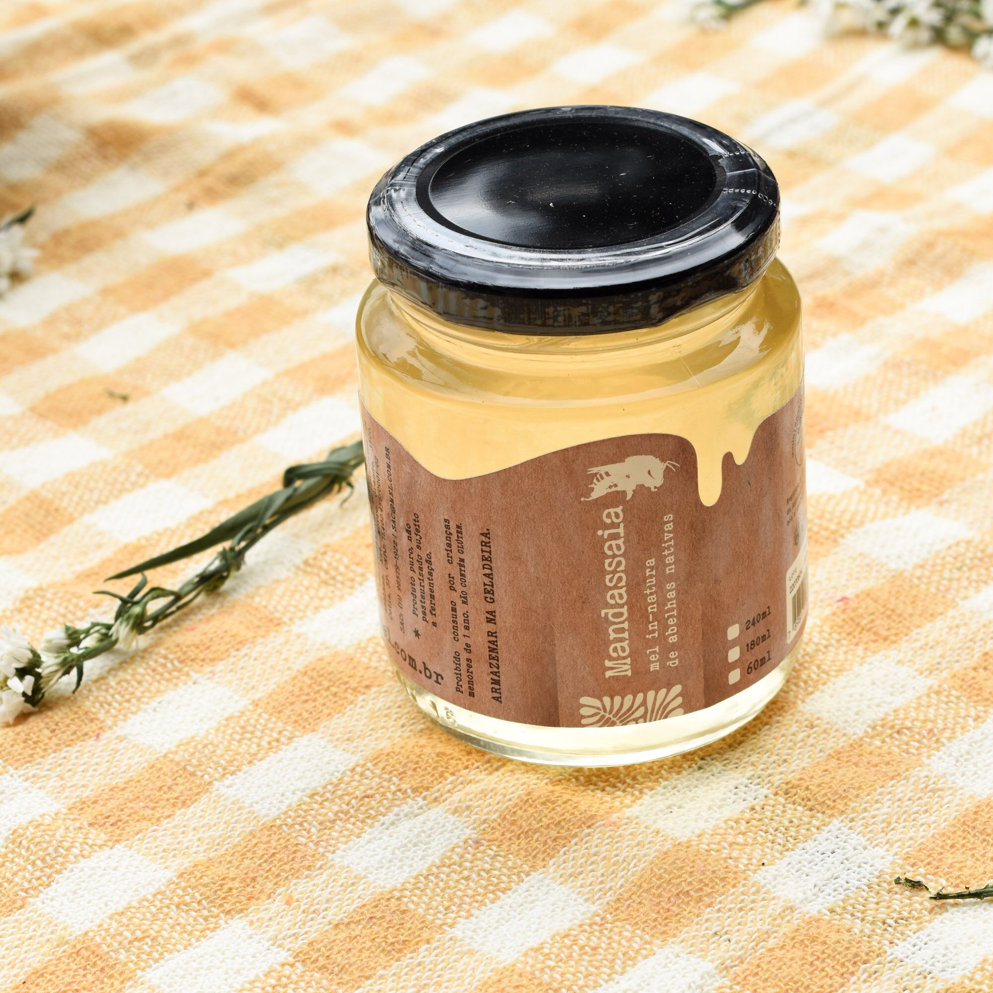 Mel De Mandassaia Manda aia 240ml 300g Abelhas Nativas ASF Mel De Mandassaia Manda aia 240ml 300g Abelhas Nativas ASF