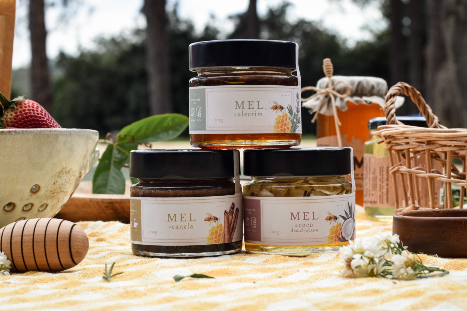 Mel Terroir: Mix de Mel & Alecrim | 200g | Loja Mel.com.br